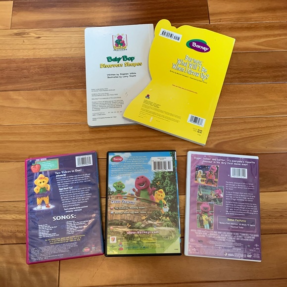 Barney | Other | Barney Dvds Books | Poshmark